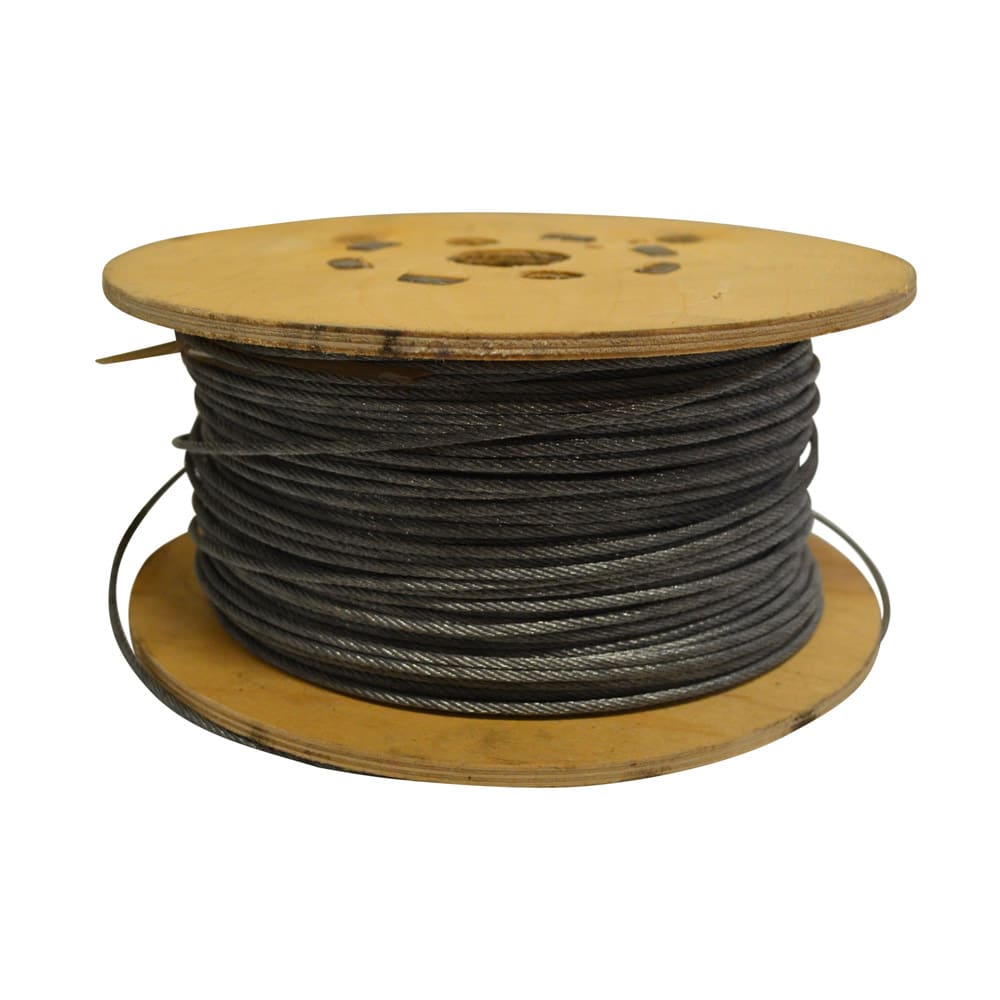 Galvanised Wire Rope (250m - 3mm) - St Davids Poultry Team Ireland