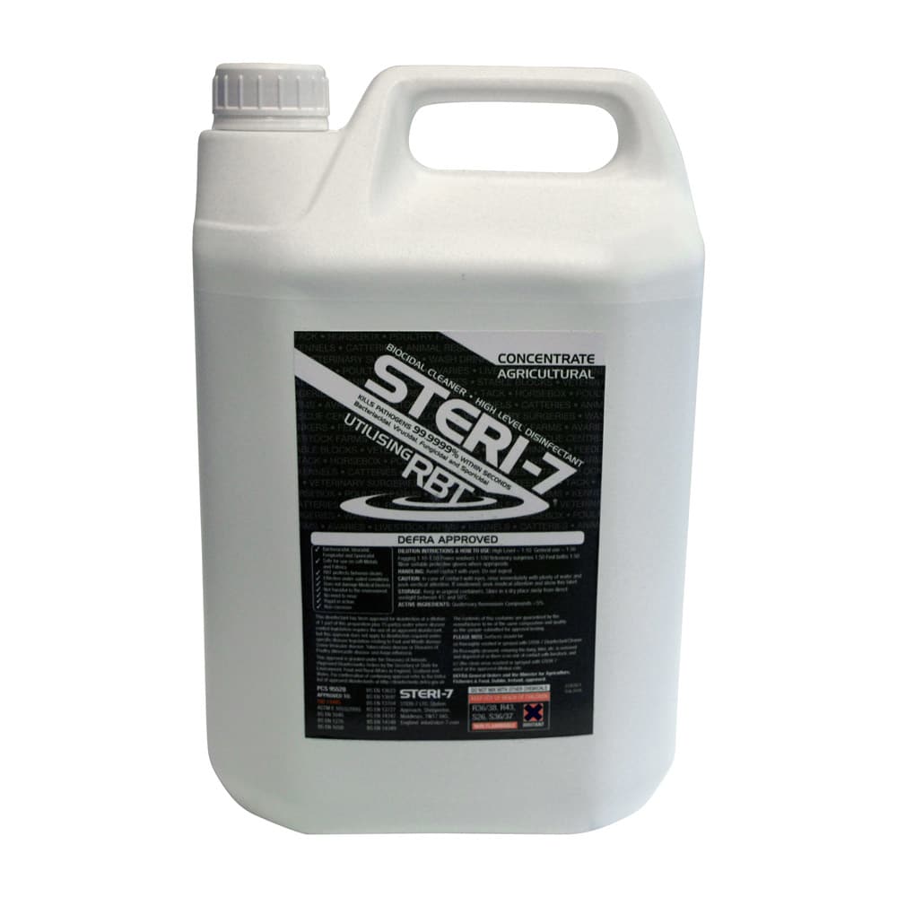 Steri-7 Agricultural Concentrate - St Davids Poultry Team Ireland